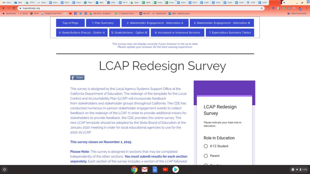 Give Your Feedback on the LCAP Template | California State PTA