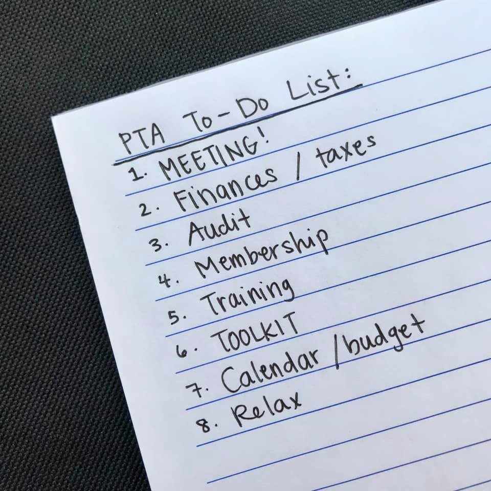 First Tasks for New PTA Officers - California State PTA